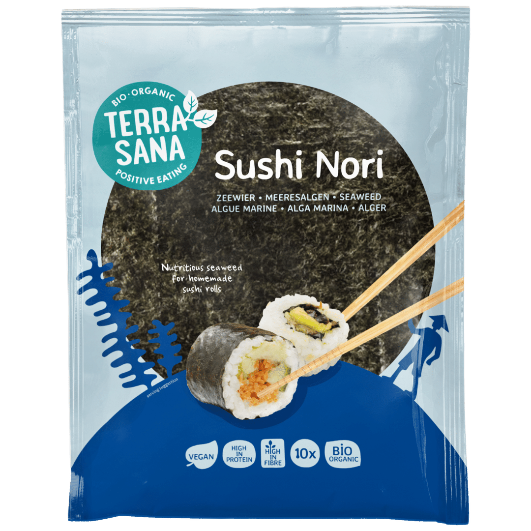 Bio Sushi Nori 10 Blätter von TerraSana bei greenist.de