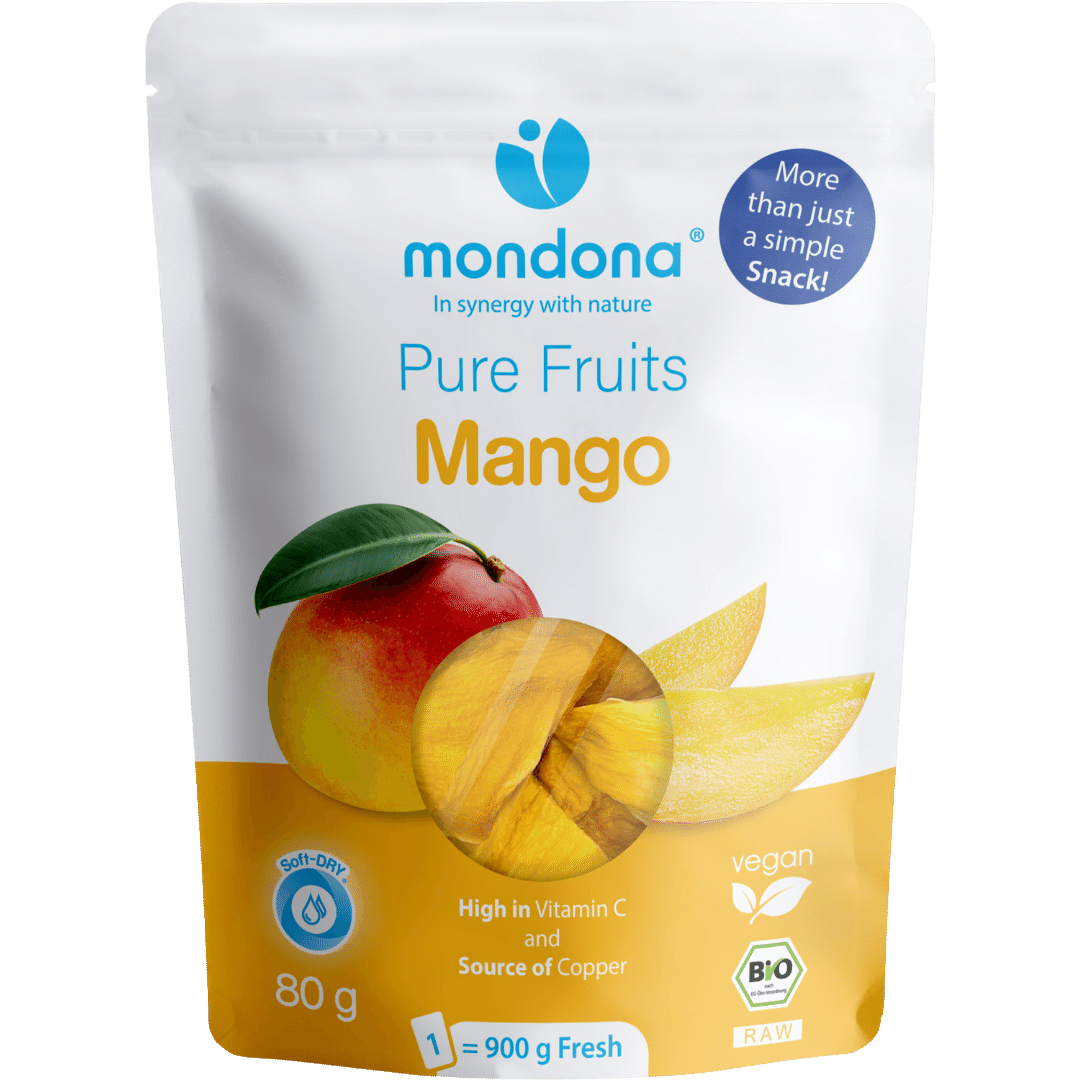 Bio Pure Fruits Mango von mondona bei greenist.de