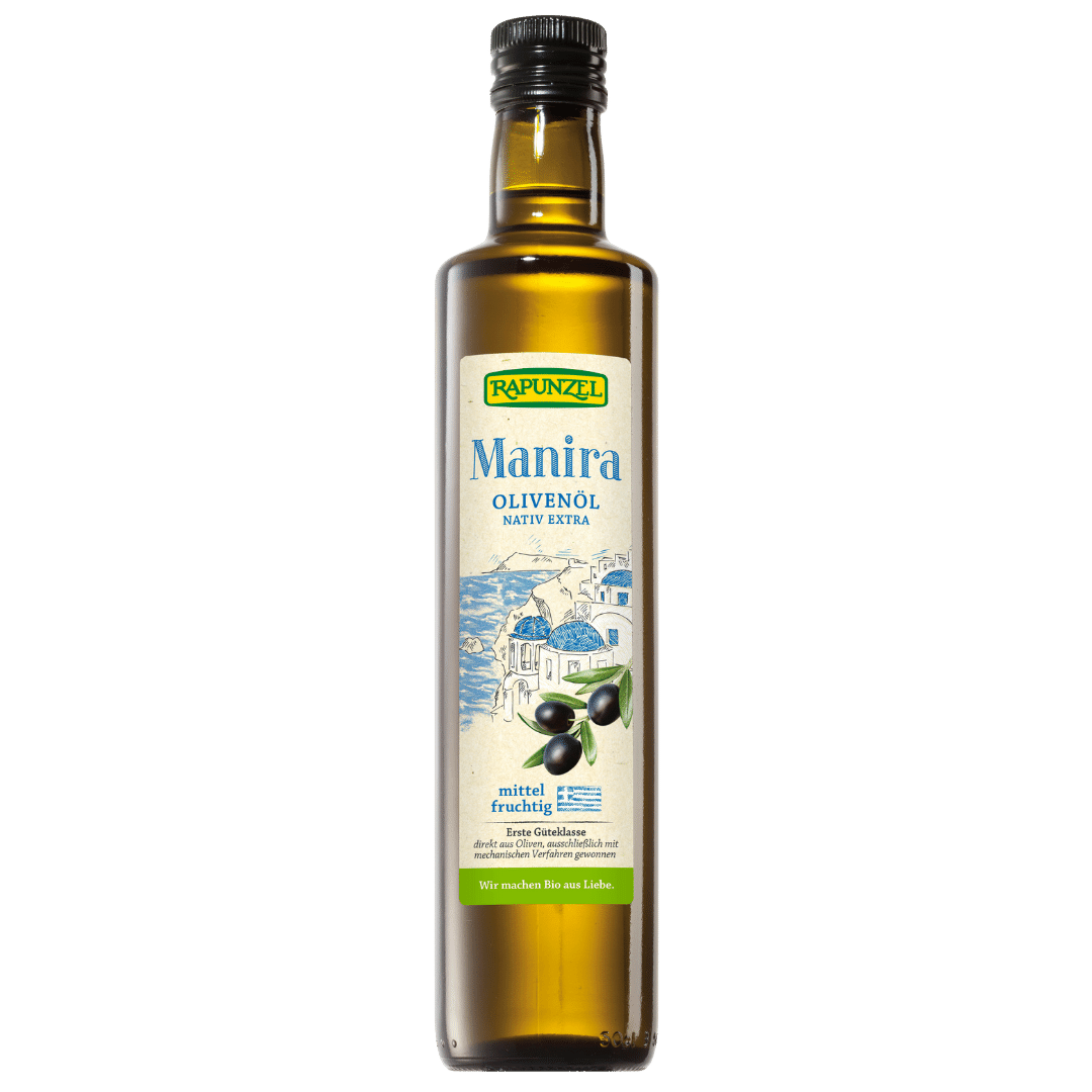 Manira Bio-Olivenöl nativ extra – 100 % Koroneiki ️