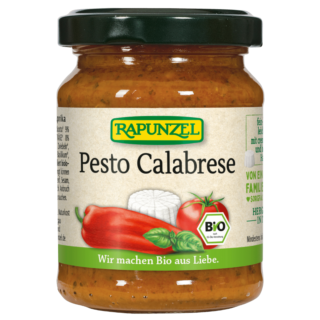 Bio Pesto Calabrese von Rapunzel bei greenist.de