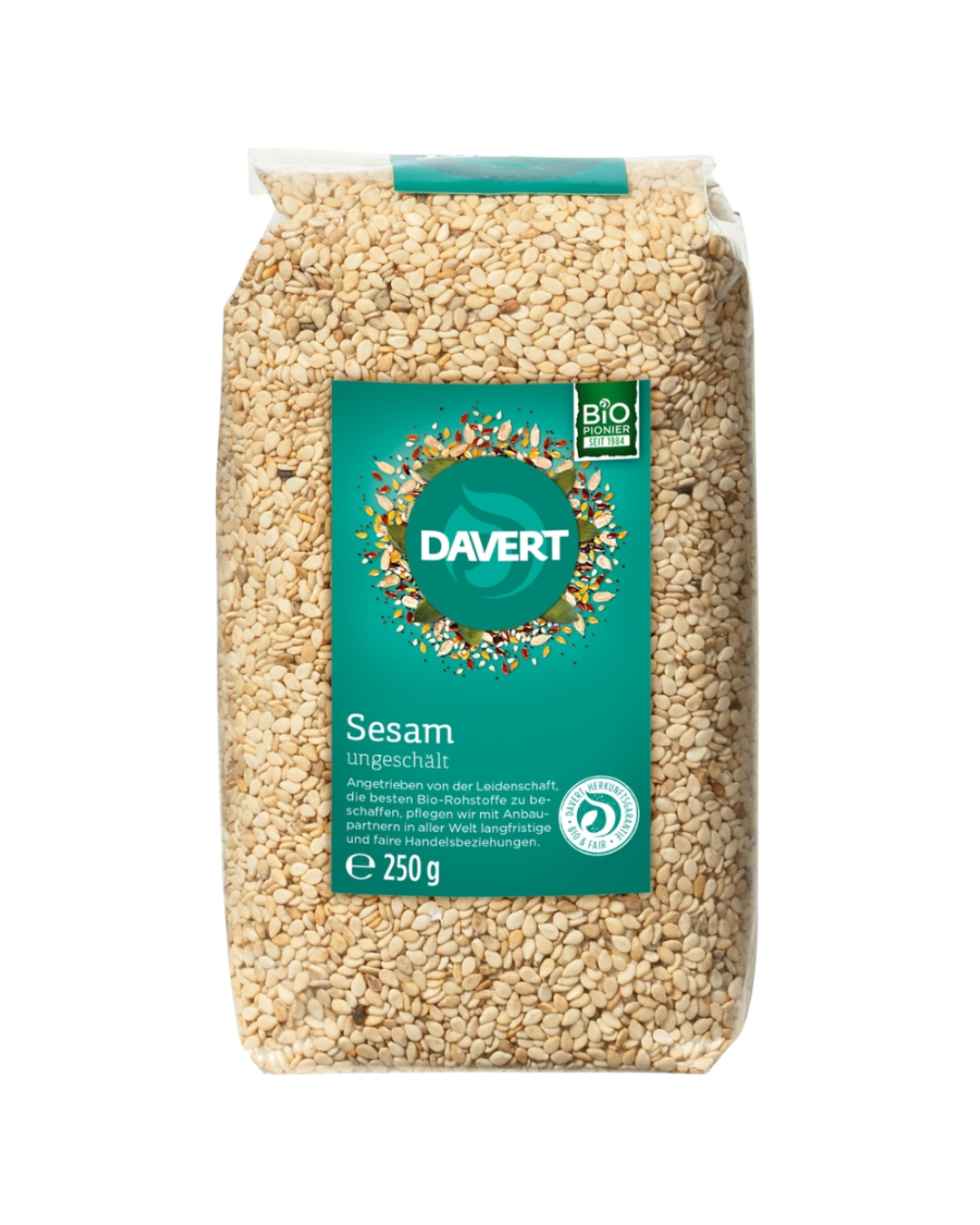Bio Sesam ungeschält von Davert bei greenist.de