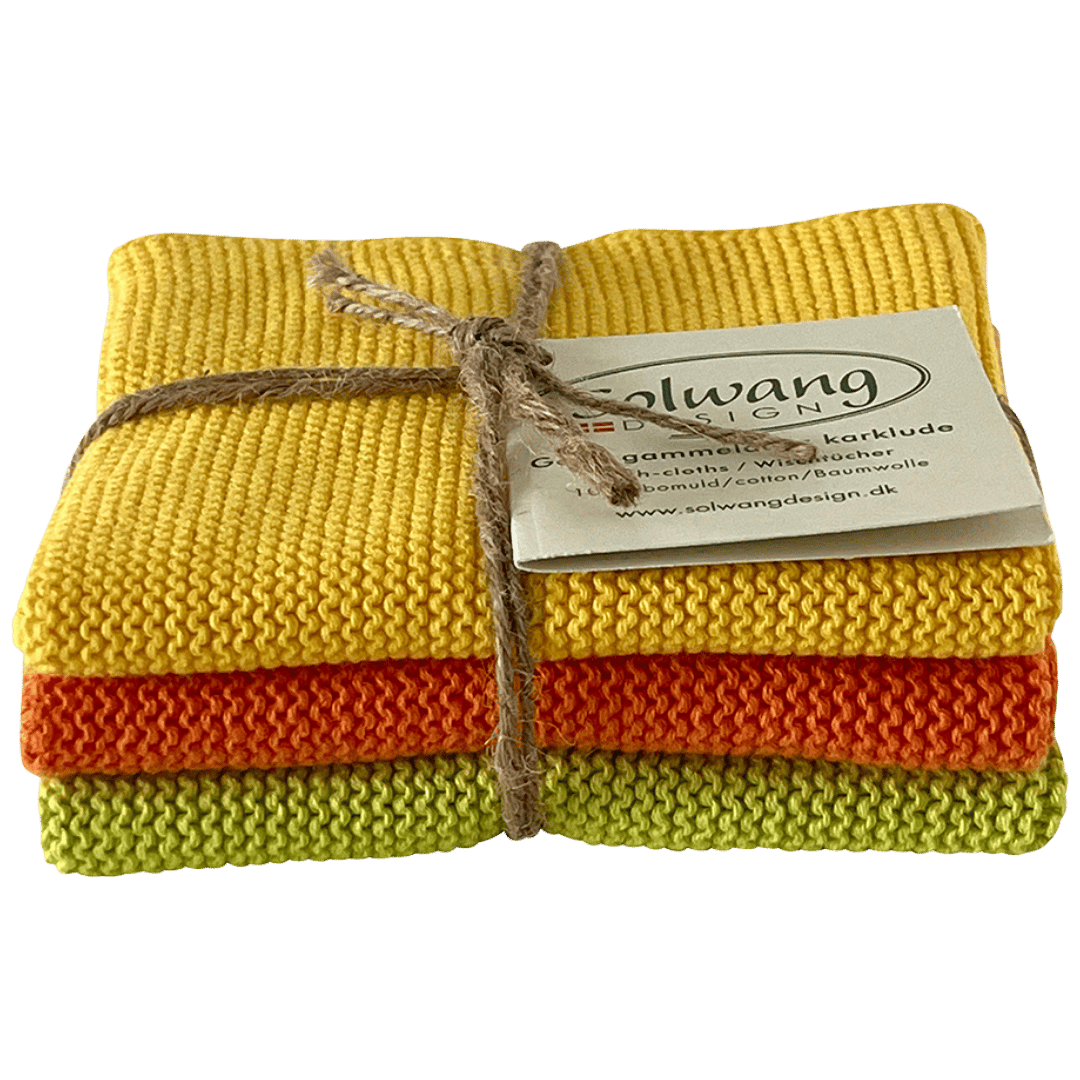 Bio Wischtücher, Bunte Farben von Solwang Design bei greenist.de